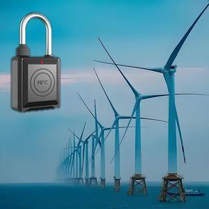 China Maintenance-Free Passive NFC Smart Padlock with Access Control Management APP for sale