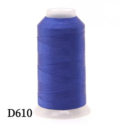 Cina 4000 Yard Kangfa 120d/2 Poliestere 100% filo di ricamo industriale per la macchina di ricamo in vendita