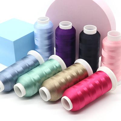 Cina Filato di ricamo da 4000 metri per la macchina 720 colori 100% poliestere poliestere / viscosa in vendita