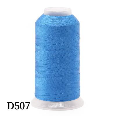 Cina 100% di poliestere Kangfa Vendita Colorato Filato di ricamo di seta 120D/2 MERCERIZATO in vendita