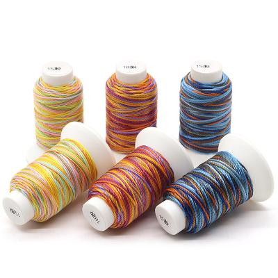 Cina 1.0mm MERCERIZZED Colorato corda intrecciata Fabbricazione a mano Braccialetti di amicizia in vendita