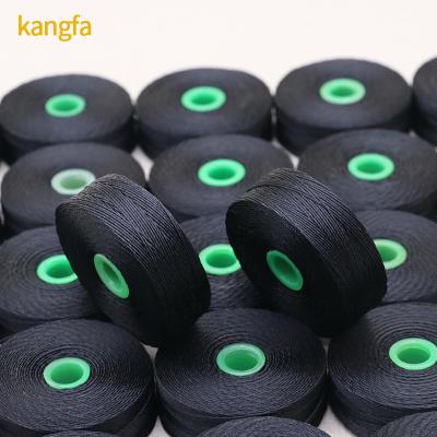 Cina Poliestere Core Magnetico Pre-rivolto Bobbin Thread Magnetico Tex70 con cono trasparente in vendita