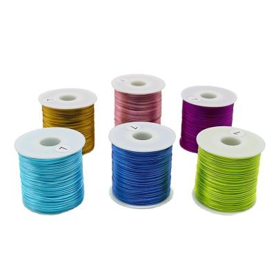 Cina 0.8/1.0/1.5/2mm filo di nastro di nylon per braccialetti intrecciati e macramé di nodo cinese in vendita