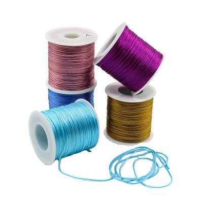 Cina OEM/ODM accettato 500m/roll Strong Elastic Crystal Beading Cord per la produzione di gioielli fai da te in vendita
