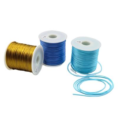 Cina 80m Nylon Cord 0.4mm Rope Bracelet String DIY Macrame Line per i braccialetti a filo di nylon in vendita
