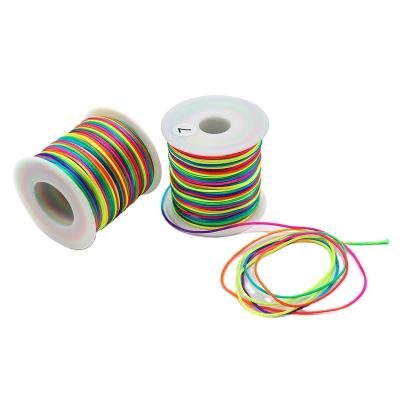 Cina 1.5mm filo di cordone di cotone cerato per artigianato braccialetto collana perla gioielleria in vendita