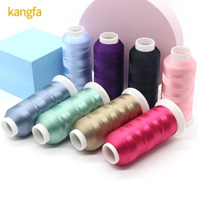 Cina Colore tinto 720 colori 4000 Yard Polyester filo ricamo per cross stitch machine in vendita