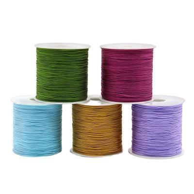 Cina 80m o lunghezza personalizzata Nuto cinese Corde di macramma per perlineatura e produzione di materiale in vendita