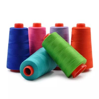 Cina 1100 colori 100% filato di poliestere spunto filo da cucire resistente alle alte temperature in vendita