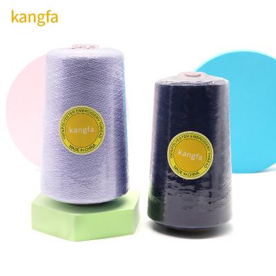 Cina 720 Colori 5000 Yard Filati di poliestere/viscosa per ricami industriali in vendita