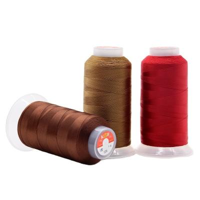 Cina 0.15mm Filato di cucitura in poliestere resistente per cuoio/cowboy 1200 metri Filato forte in vendita