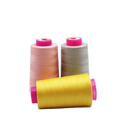 中国 染め 20/2 20/3 40/2 服用 ポリエステル 縫製 糸 カンファ 染め パターン 染め 販売のため