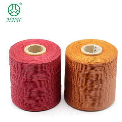 China Platte ronde 0,6 mm 0,8 mm 1 mm polyester gevlochten gewassen draad voor sieraden accessoires Te koop