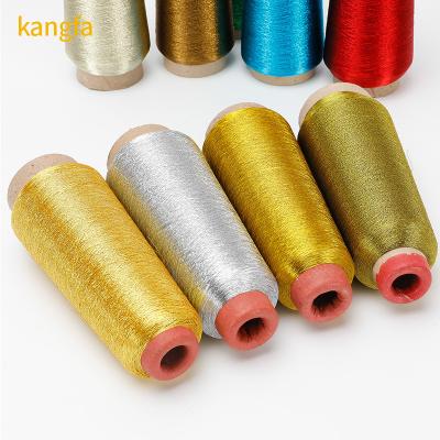 Cina Lurex poliestere metallico oro argento filo ricamo Border Lace Applique in vendita