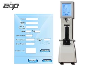 Cina Tester vicino di durezza di Digital Rockwell delle cellule di carico del ciclo con la formula incorporata di conversione di durezza di Rockwell in vendita