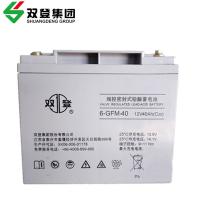 High Capacity 12V40Ah Shuangdeng 6-GFM-40 Lead Acid Battery for UPS and Power