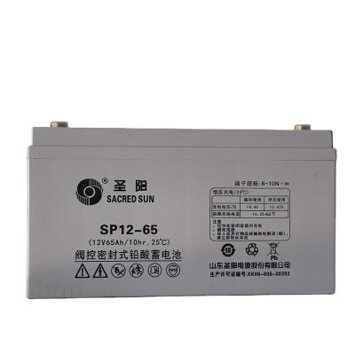 China Sacred Sun SP12-65 Bateria 12V65Ah A combinação perfeita para fontes de alimentação ininterruptas à venda