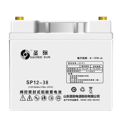 China Intervalo de temperatura aplicável -15 C-45 C Sacred Sun SP12-100 Bateria para sistemas de energia à venda