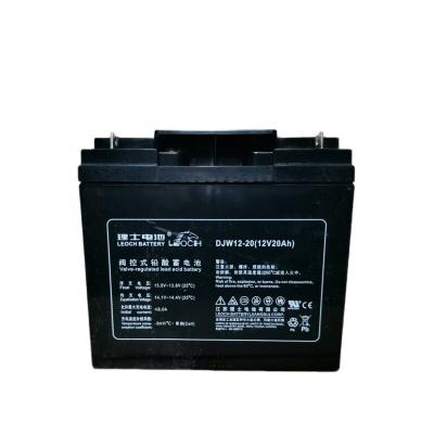 中国 Leoch DJW12-20 12V20Ah UPS電源通信医療機器のための交換バッテリー 販売のため