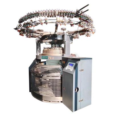 Cina L'alto ciclo del mucchio del doppio Jersey ha tagliato la macchina per maglieria circolare del jacquard elettronico in vendita