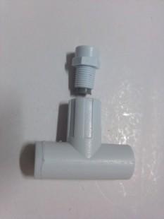 China plastic low pressure fog nozzle with outside filter for sale