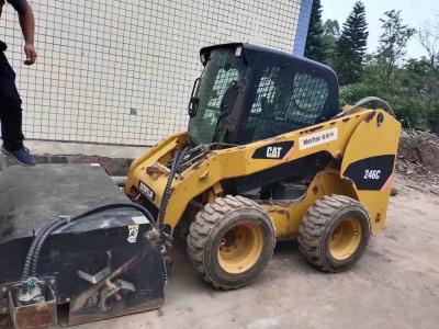Κίνα 1 η ΓΑΤΑ 246C του Caterpillar τόνου χρησιμοποίησε τη βαριά μηχανή 3044C DIT φορτωτών ταύρων ολισθήσεων προς πώληση