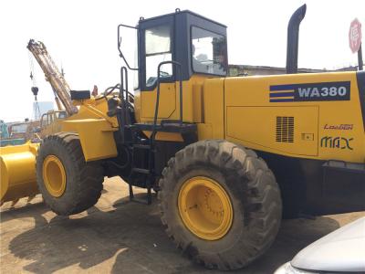 Κίνα Υδραυλικός φορτωτής KOMATSU WA380 ροδών χεριών κάδων 3m3 δεύτερος - 3 προς πώληση