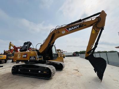 Κίνα 21 τόνος Χρησιμοποιούμενος σκάφτης Sany SY215C Υδραυλικός σκάφτης 1CBM χωρητικότητα κουβάς προς πώληση