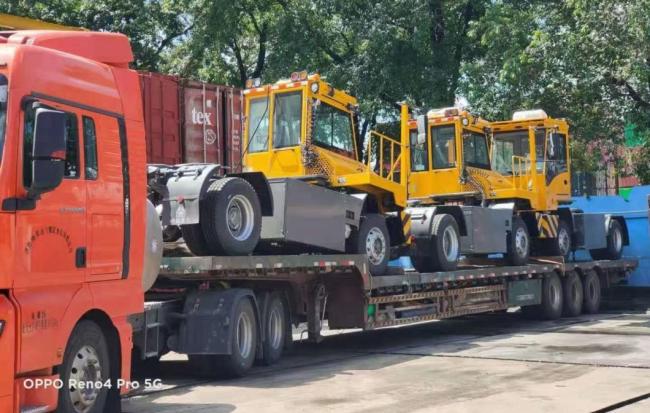 China Similar Kalmar Smart Terminal Tractor/ Shunt Truck/Yard Truck for Quick Move Cargo Containers