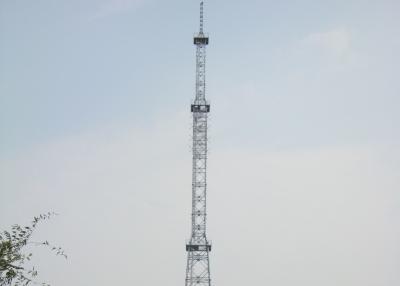 Cina Alte torri di Palo dell'antenna di velocità del vento TV, torre di antenna d'argento della televisione di 50m in vendita