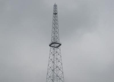 Cina Torre di antenna diritta di auto di 355 Mpa, quadrilatero di 80m/torre antenna del triangolo in vendita