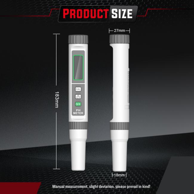 HABOTTEST 630 pH Meter with accessories
