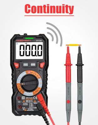 Chine Comptes HT118C de l'appareil de contrôle 6000 de batterie d'hertz T-RMS d'ohm de voltmètre d'ampèremètre de C.C à C.A. de contre-jour de Digital de multimètre d'affichage d'affichage à cristaux liquides de Habotest à vendre