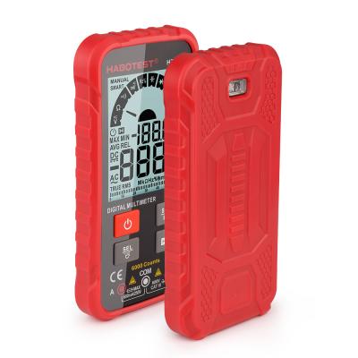 China 600A 600V 2xCR2302 Batteries Red Smart Tester Digital for sale