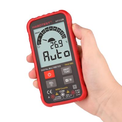 China 600A 600V 2xCR2302 Batteries Red Smart Tester Digital for sale