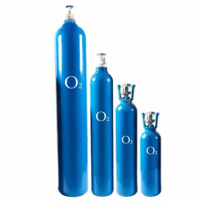 中国 低価格50lのガス ポンプ、酸素の医学アルミニウム ドイツのカプセル棒びんタンク 販売のため