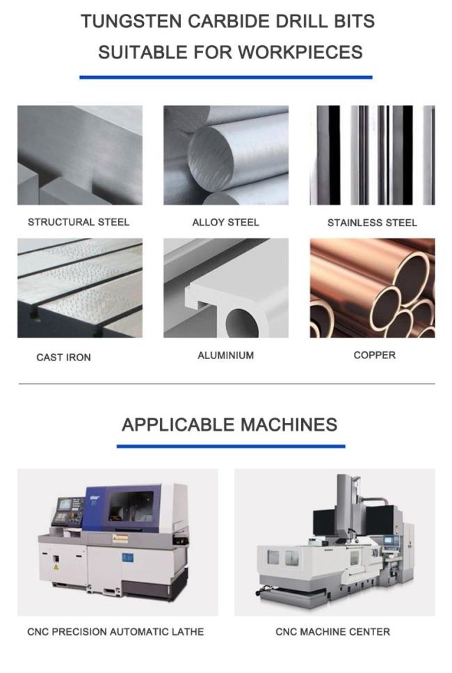 Wxsoon High Precision Straight Flutes Solid Carbide Reamers for Steel