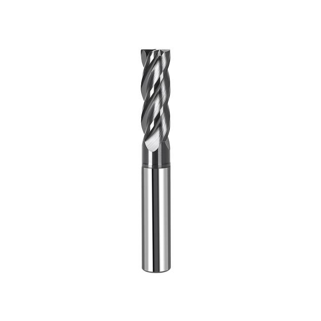 Heavy Cutting 40 Spiral Angle Tungsten Carbide Flat Endmills for All Metal
