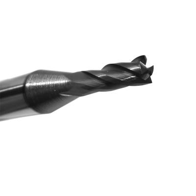 Chine Nez solide extra-long Endmills de boule de carbure de l'hélice 65HRC 30 à vendre