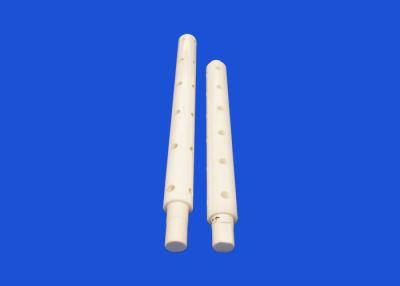 Cina ZrO2 ceramic OEM/ODM white wear-resistance polished zirconia oxide ceramic shaft in vendita