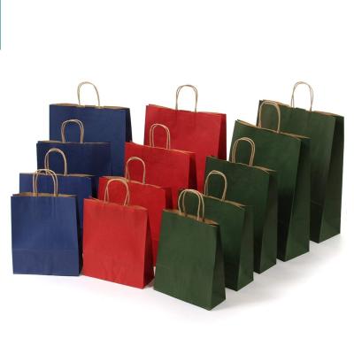 China Creatrust Takeaway Strong Rope Loot White 8X10 Luxe Small Gift Drawstring 120Gsm Wholesale Custom Your Own Logo Kraft Paper Bag for sale