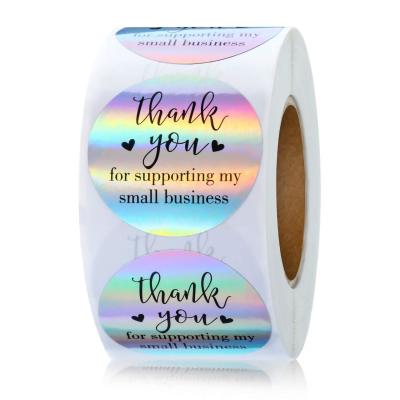 China Waterproof Uv-Proof Paper Labels Printing Custom Pvc Vinyl Sticker Printing Custom Round Stickers Roll for sale