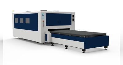 China High Power Dual Platform Enclosed Type Sheet Laser Cutting Machine 6000W-20KW for sale