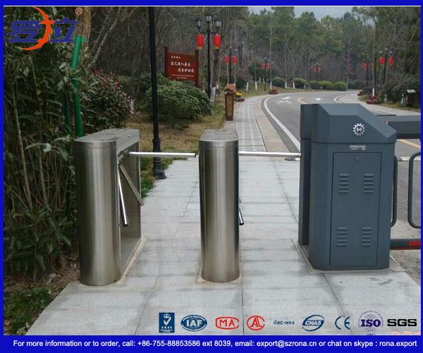 Ворота турникета треноги нержавеющей стали 304 с функцией 60 градусов анти--обратной