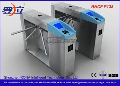 Китай Турникет треноги высоты пешеходного доступа половинный с системой билета кода штриховой маркировки продается