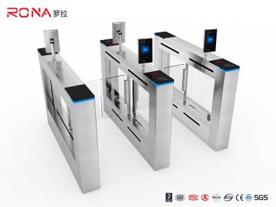 Cina Cancello girevole automatico del portone di oscillazione SUS304 di sicurezza dell'ufficio con il lettore di schede in vendita