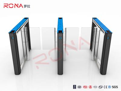 중국 지적 LED 라이트와 자동 접근 제어 속도 게이트 회전식 십자문 푸른 커버 판매용