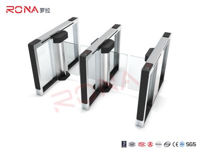 China Sistema de control de acceso de lujo del torniquete de la puerta de velocidad ISO9001 para la comunidad inteligente en venta