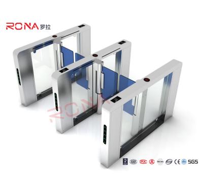 China Sistema de controlo de acesso de torneiras de porta de alta velocidade de luxo para edifícios de escritórios aprovado pelo CE à venda
