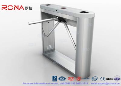 China Fingerprint / Face Reader Pedestrian Turnstile Gate Solution 304 Stainless Steel for sale